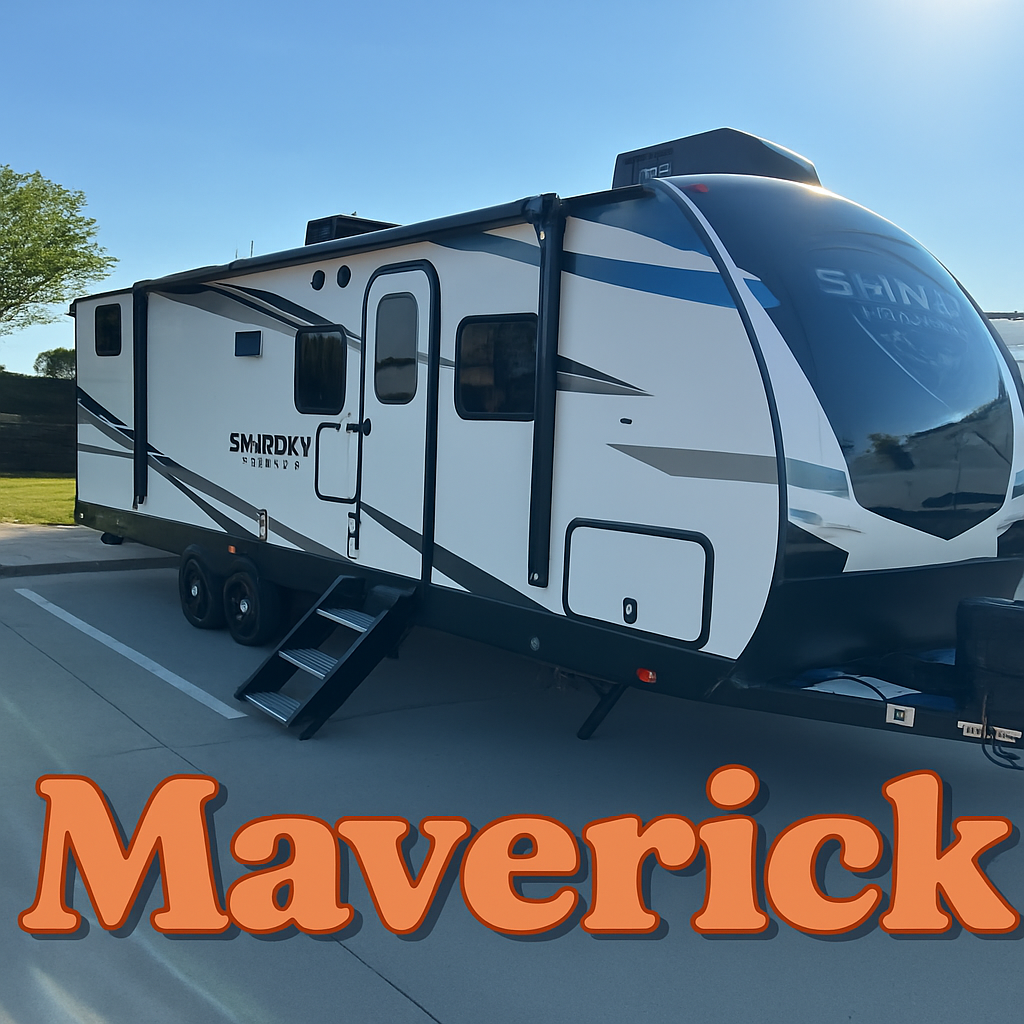 Maverick | Family-Size Camper with Bunkhouse, Outdoor Kitchen & King ...